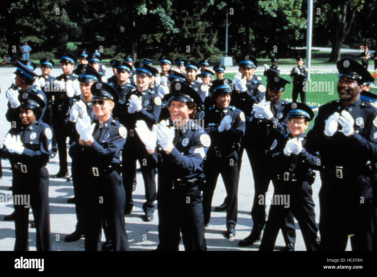 POLICE ACADEMY 3: BACK IN TRAINING, Marion Ramsey, unknown, Steve ...