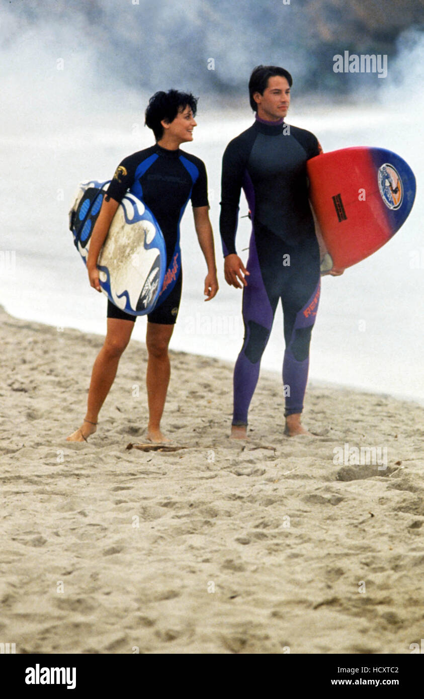 POINT BREAK, Lori Petty, Keanu Reeves, 1991, TM and Copyright © 20th ...