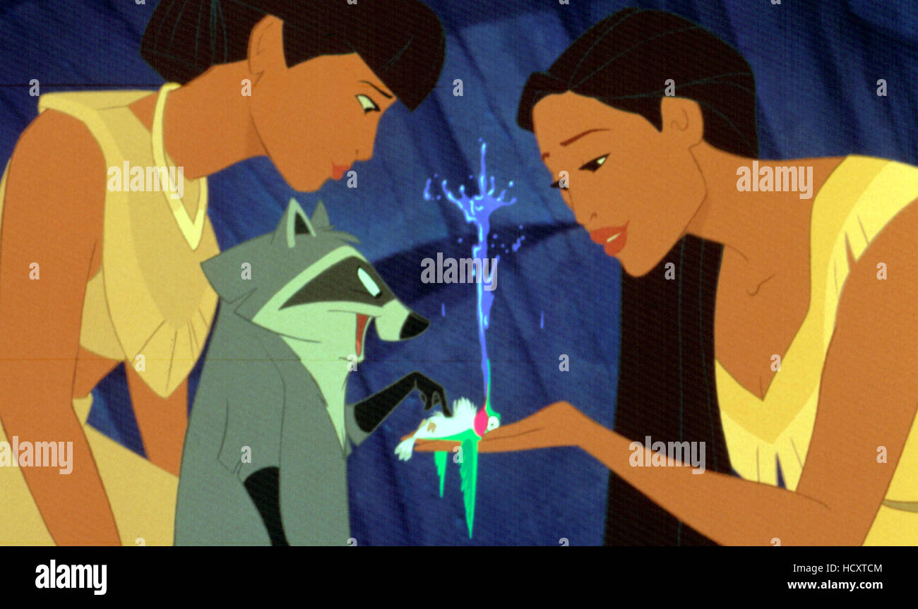 POCAHONTAS, Nakoma, Meeko, Flit, Pocahontas, 1995 Stock Photo - Alamy