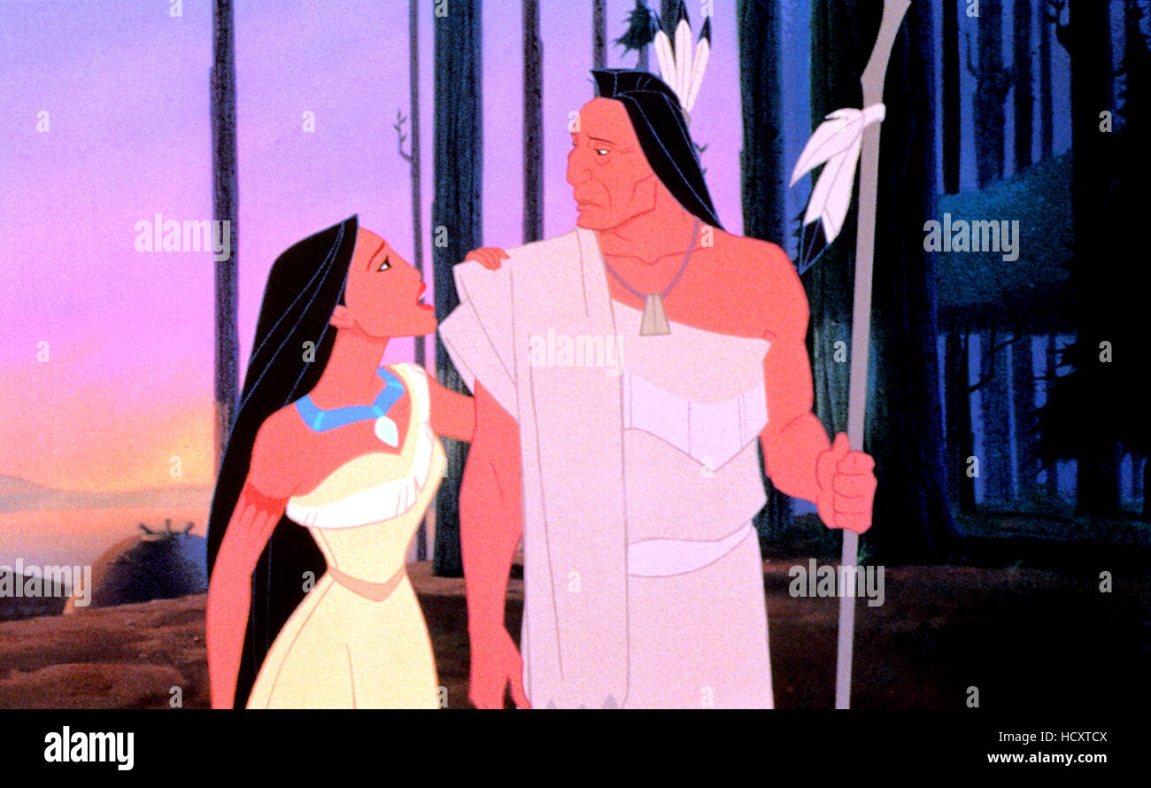 POCAHONTAS, Pocahontas, Powhatan, 1995 Stock Photo - Alamy