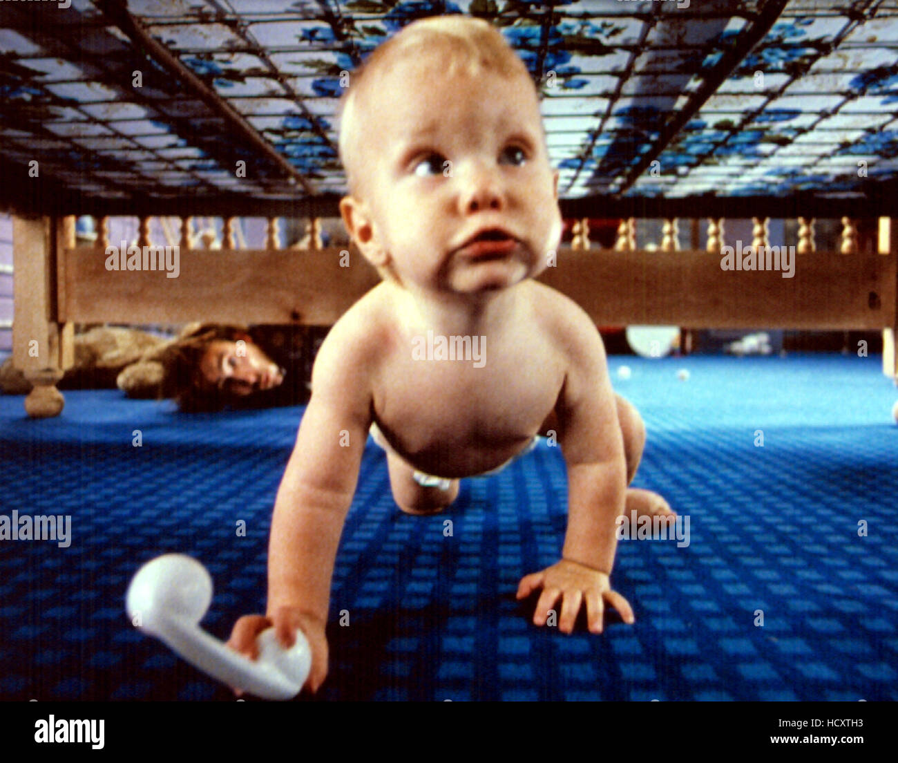 RAISING ARIZONA, Nicolas Cage, Cody Ranger [1 of 12 infants playing the ...