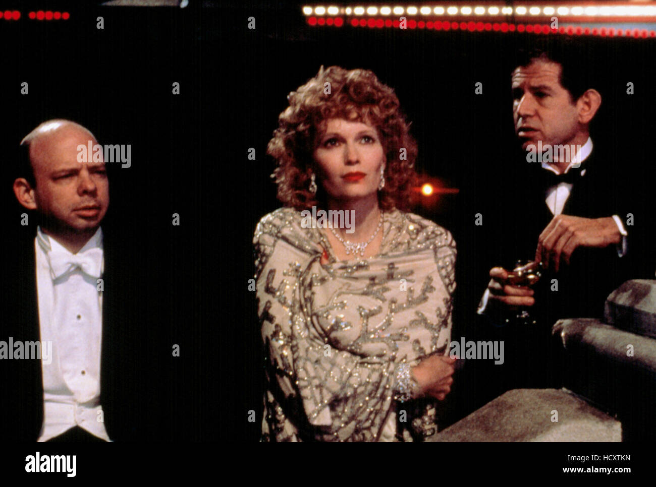 RADIO DAYS, Wallace Shawn, Mia Farrow, Tony Roberts, 1987 Stock Photo ...