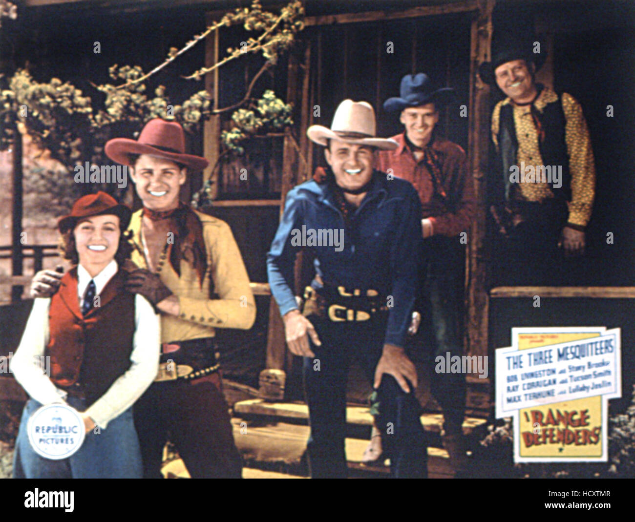 RANGE DEFENDERS, Eleanor Stewart, Robert Livingston, Ray Corrigan ...