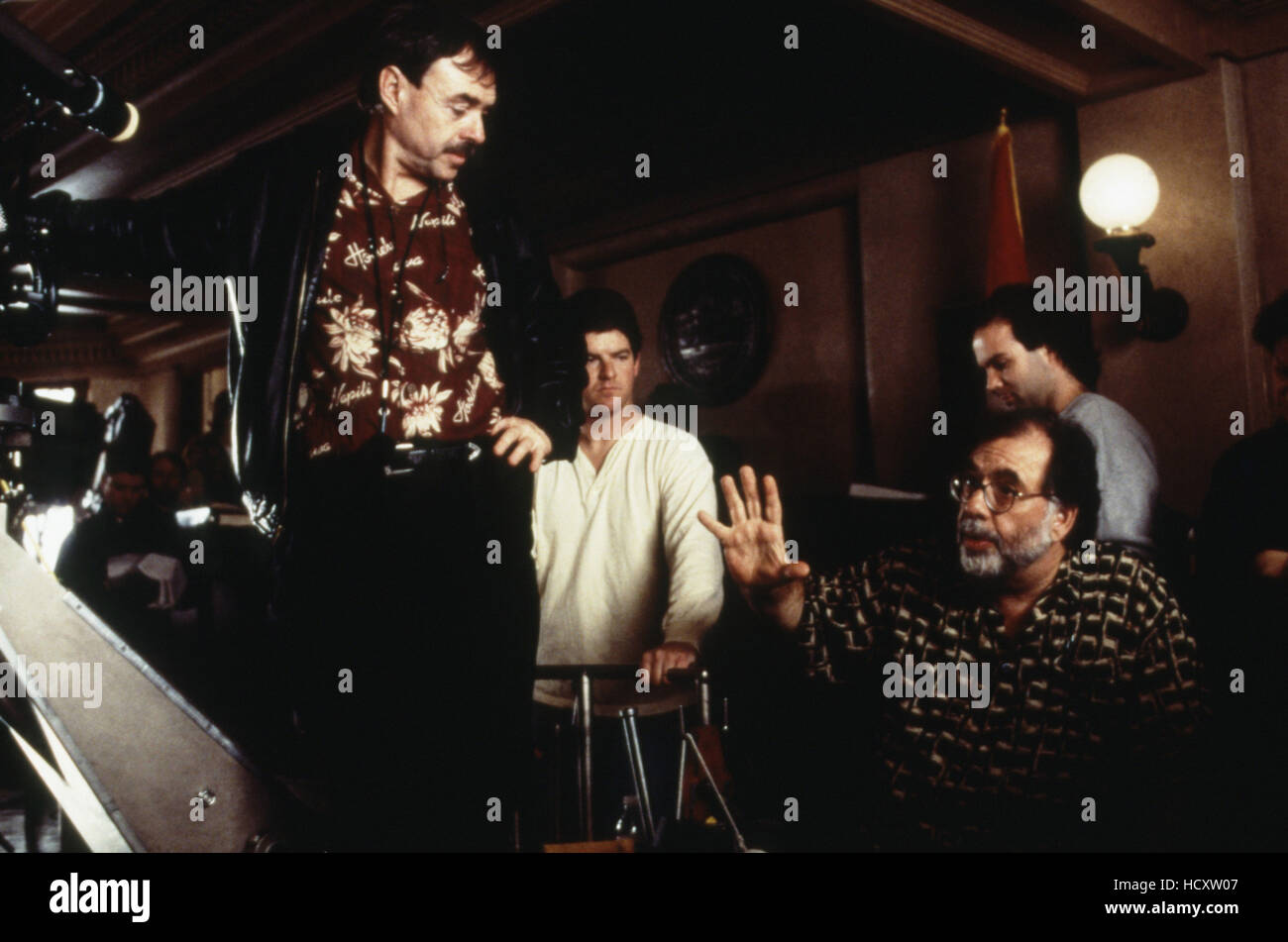 THE RAINMAKER, cinematographer John Toll (next to camera), director ...