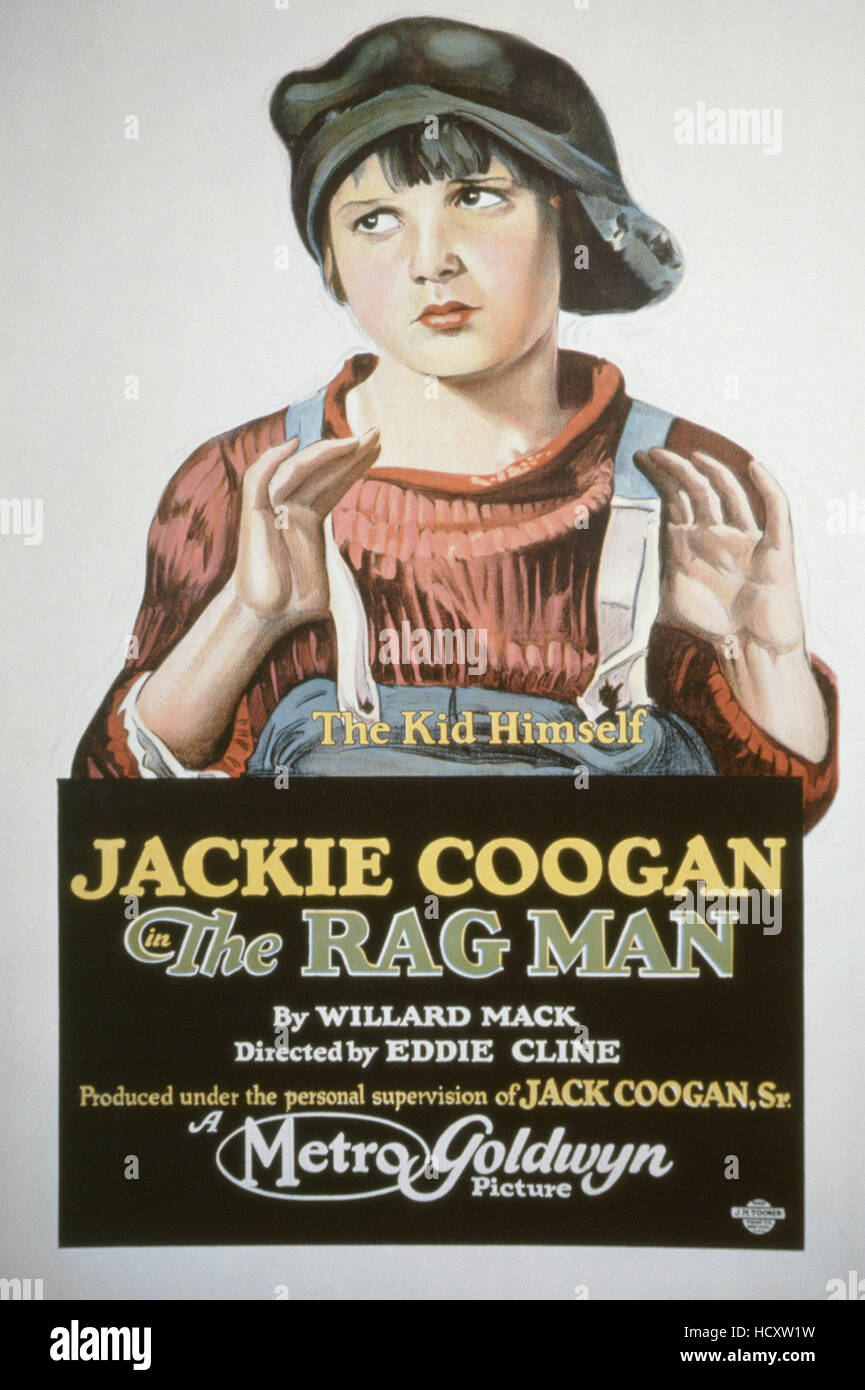 THE RAG MAN, Jackie Coogan, 1925 Stock Photo - Alamy
