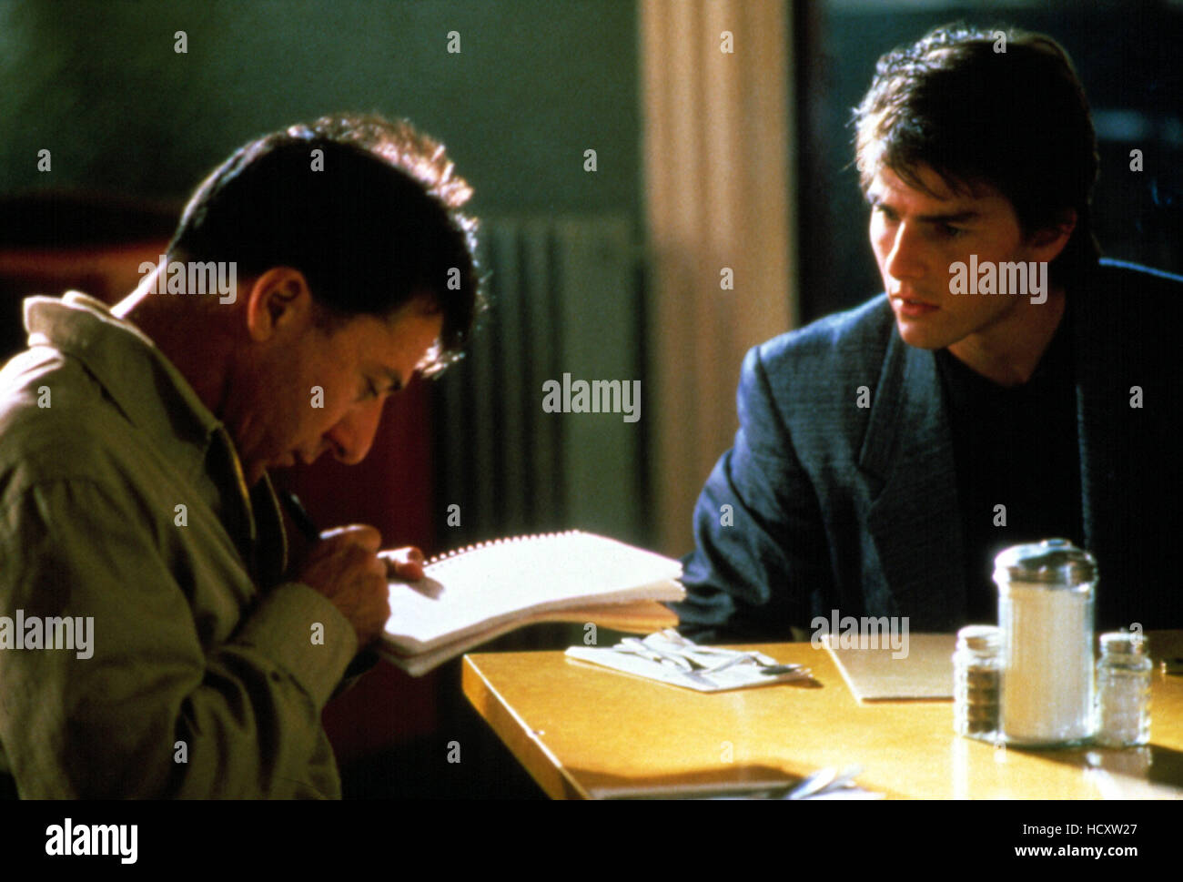 RAIN MAN, Dustin Hoffman, Tom Cruise, 1988 Stock Photo - Alamy