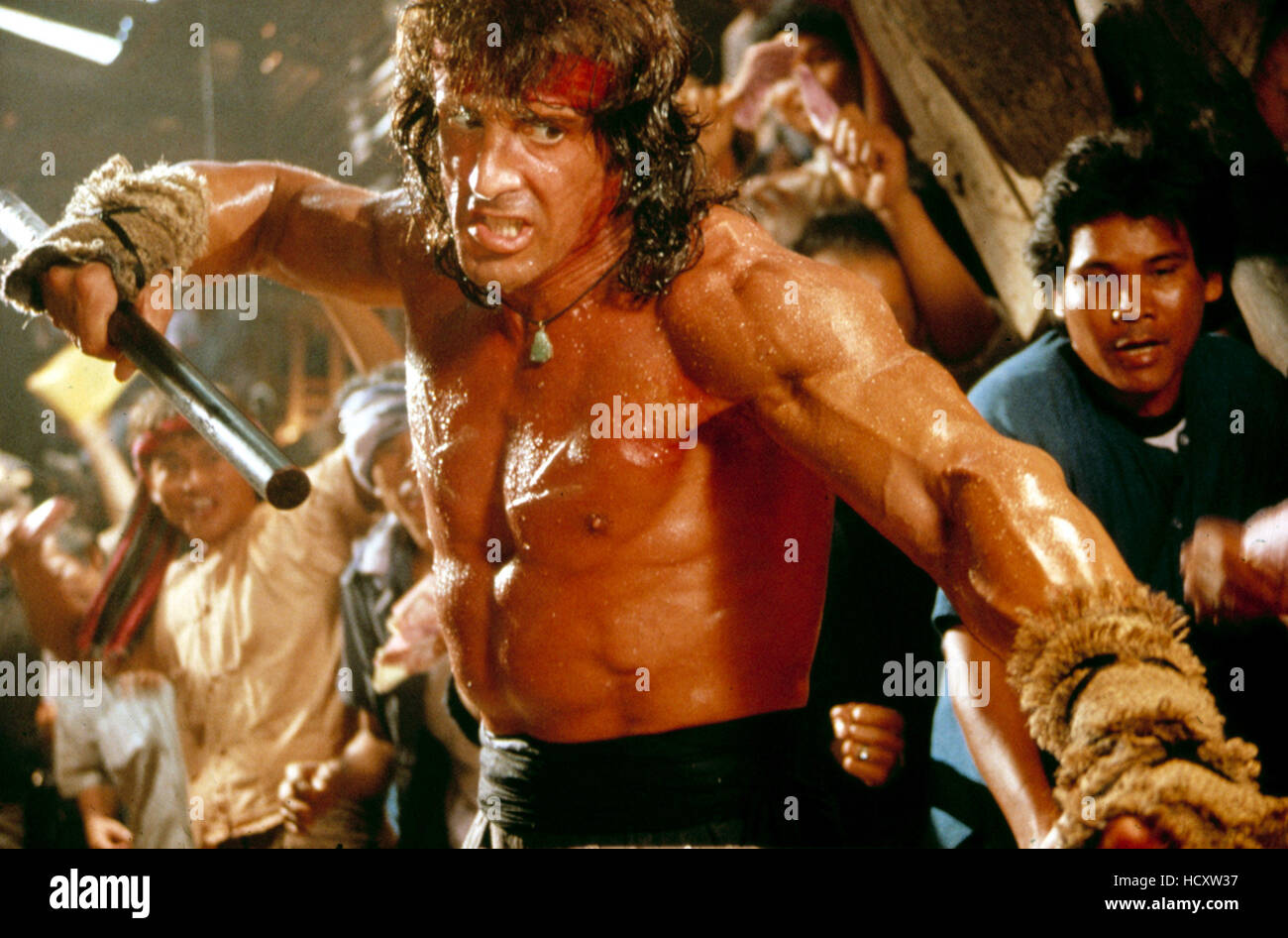 RAMBO: III, Sylvester Stallone, 1988 Stock Photo - Alamy