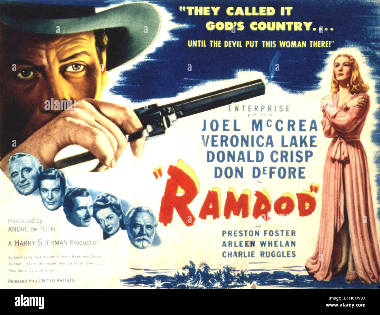 Joel veronica lake donald crisp hi-res stock photography and images - Alamy