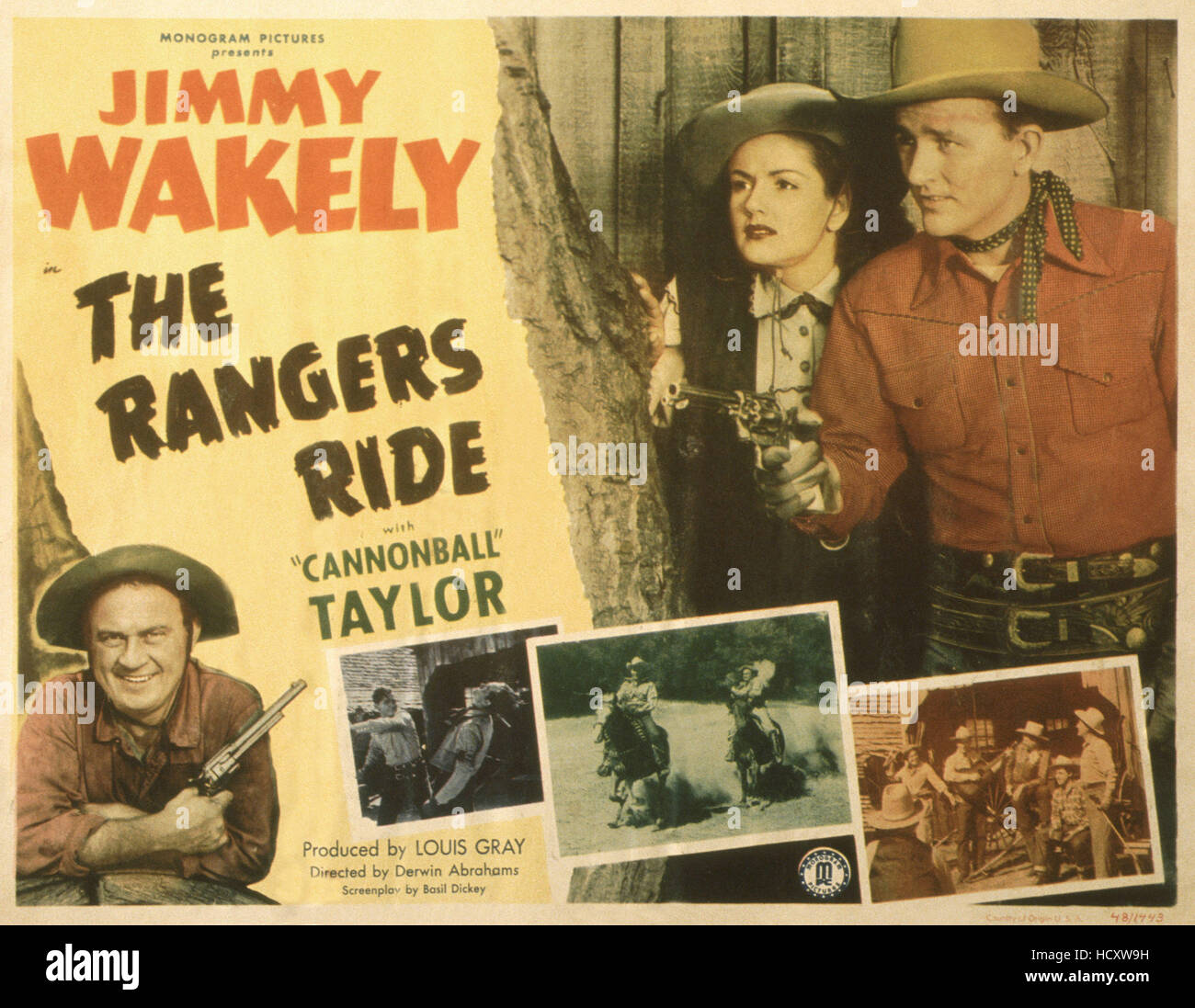 THE RANGERS RIDE, US poster, from left: Dub Taylor, Virginia Belmont ...