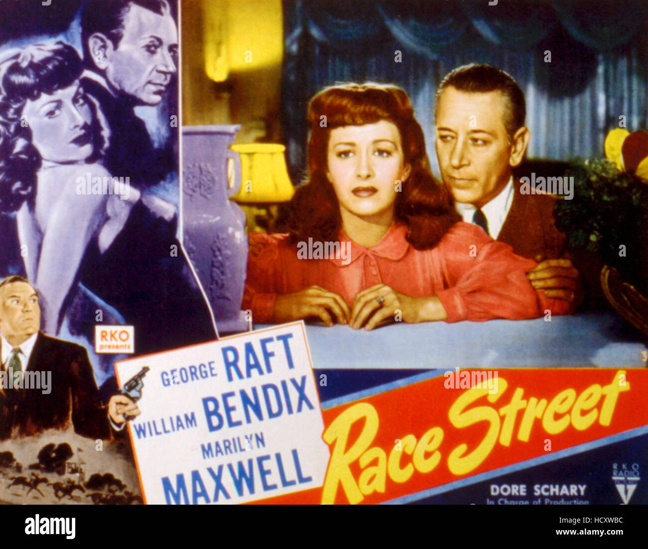RACE STREET, Marilyn Maxwell, George Raft, 1948 Stock Photo - Alamy