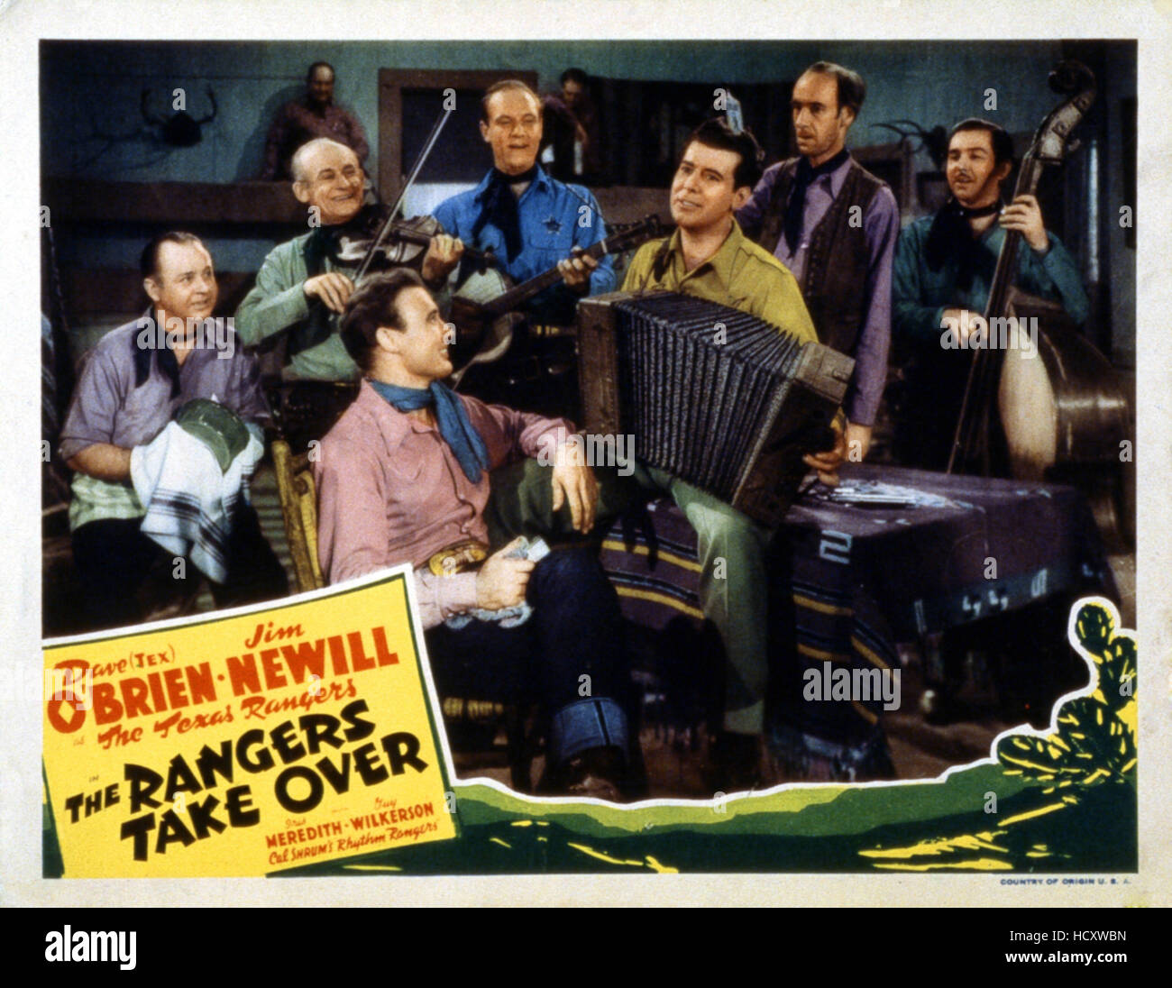 THE RANGERS TAKE OVER, Dave O'Brien (listening), James Newill (on ...