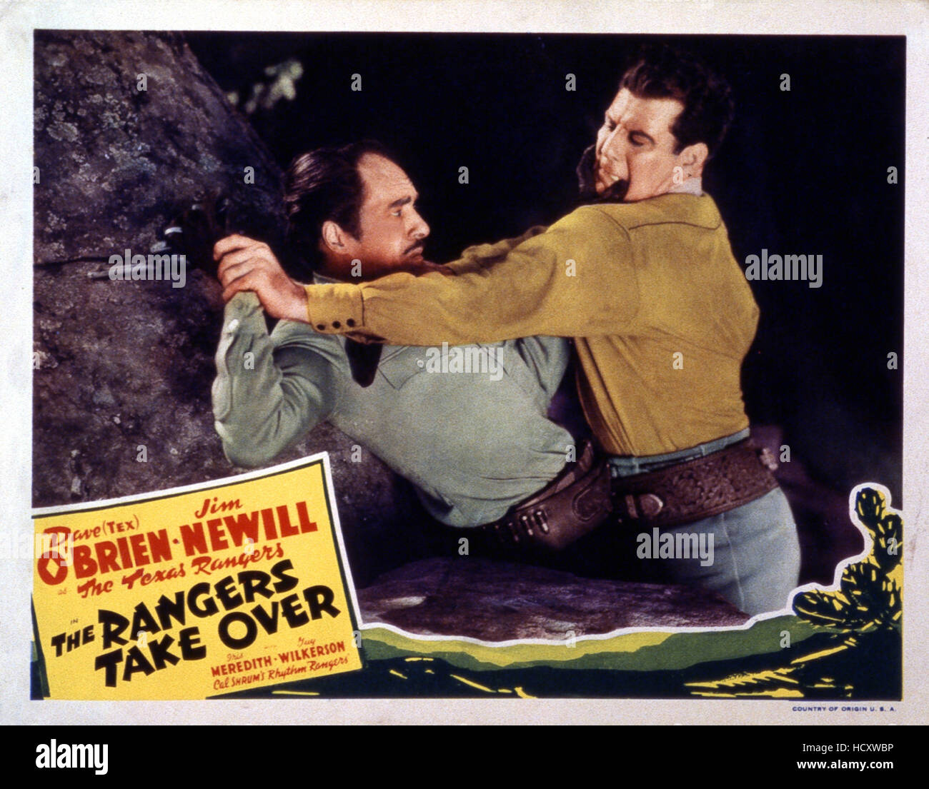 THE RANGERS TAKE OVER, Charles King, James Newill, 1942 Stock Photo - Alamy