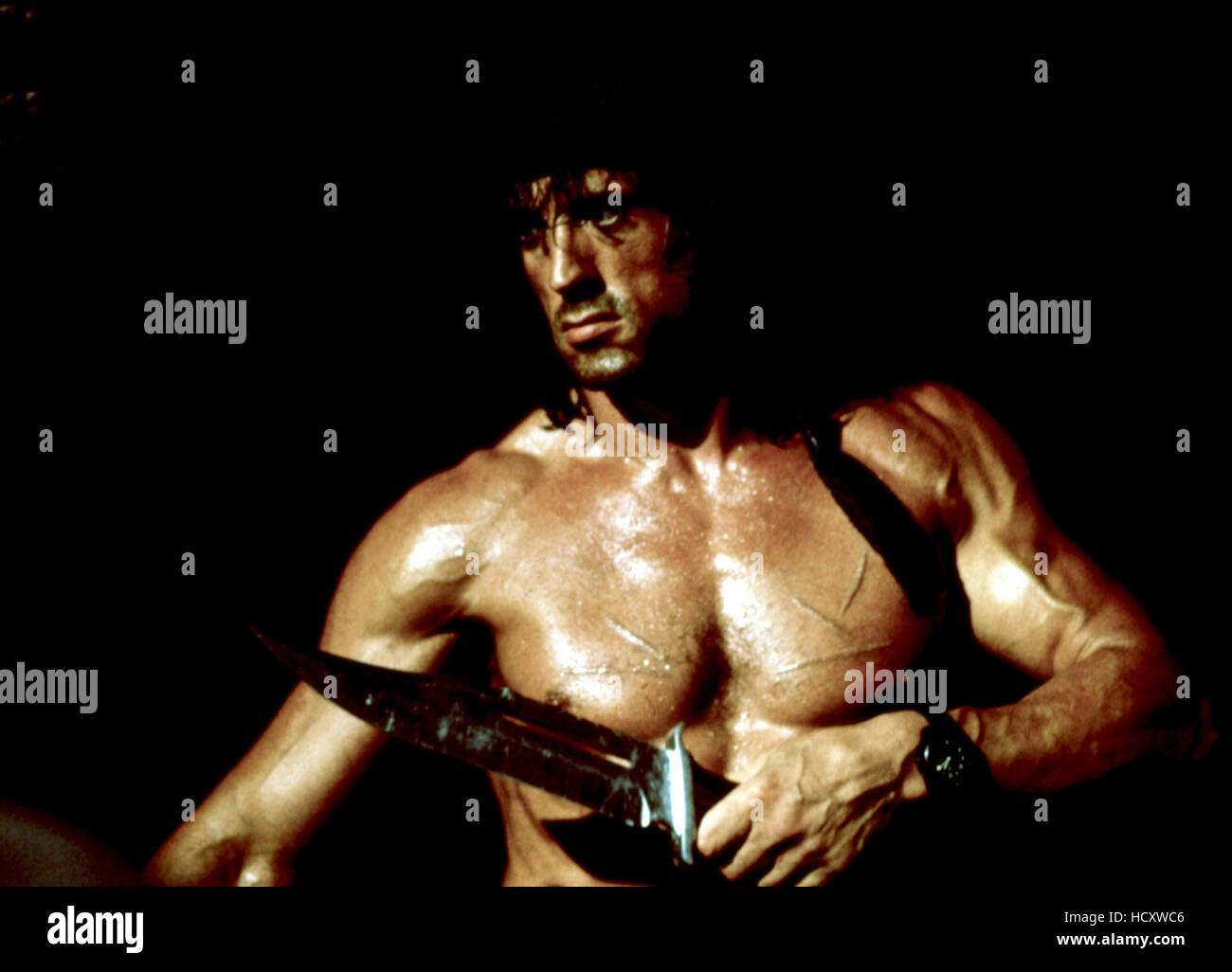 RAMBO III, Sylvester Stallone, 1988 Stock Photo - Alamy
