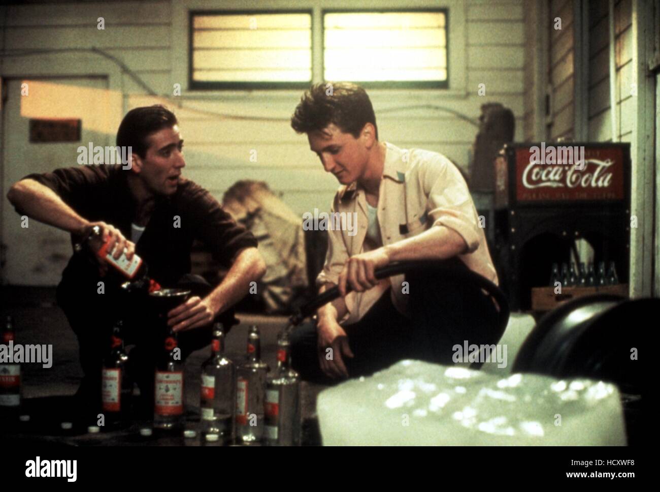 RACING WITH THE MOON, Nicolas Cage, Sean Penn, 1984 Stock Photo - Alamy