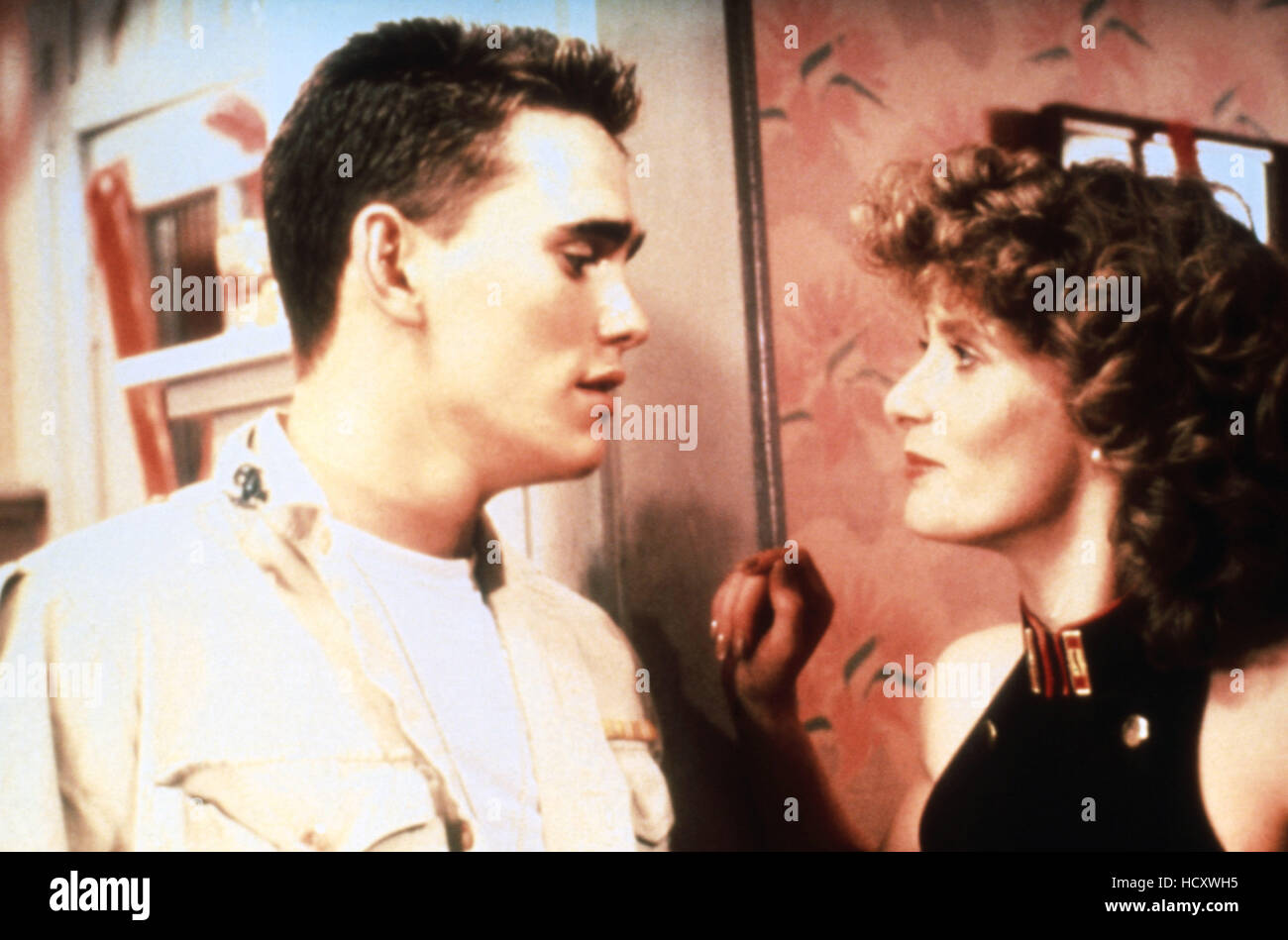 REBEL, from left: Matt Dillon, Debra Byrne, 1985, (c) Vestron Pictures ...
