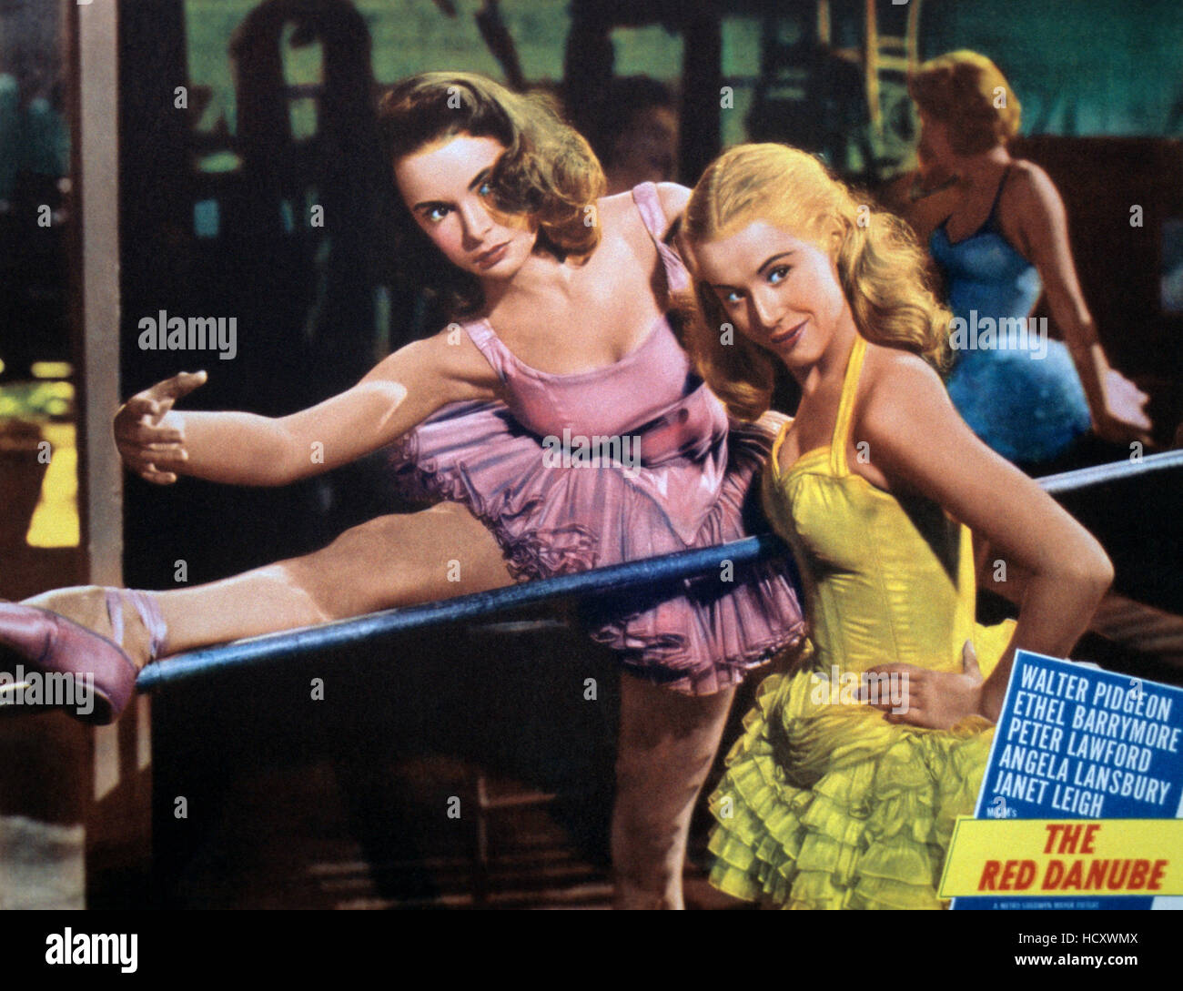 THE RED DANUBE, Janet Leigh (stretching), 1949 Stock Photo - Alamy