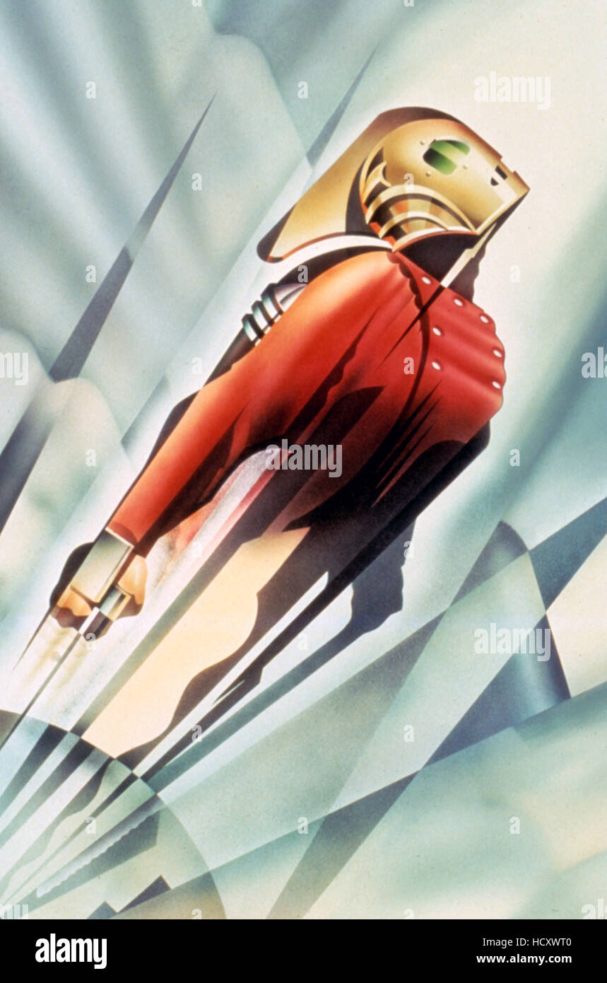 THE ROCKETEER, poster art, 1991. (c)Walt Disney Co. Courtesy: Everett ...