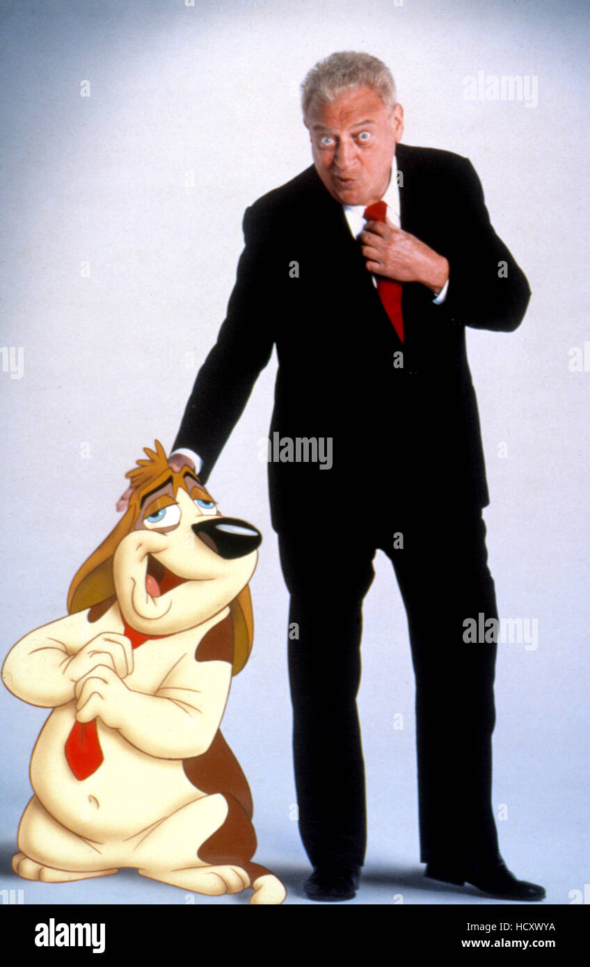 ROVER DANGERFIELD, Rodney Dangerfield (voice of Rover), 1991. (c ...