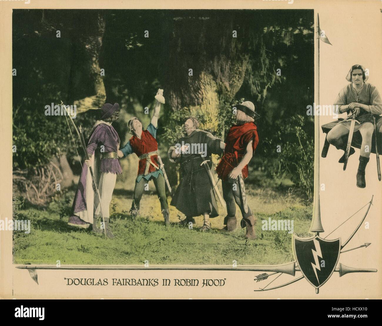 ROBIN HOOD, Douglas Fairbanks, Sr., Willard Louis, Alan Hale Sr., 1922 ...