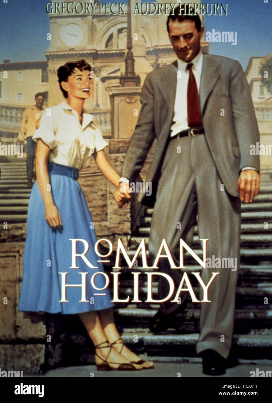 ROMAN HOLIDAY, Audrey Hepburn, Gregory Peck, 1953 Stock Photo - Alamy