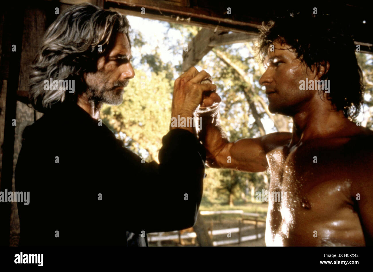 ROAD HOUSE, Sam Elliott, Patrick Swayze, 1989, (c)United Artists ...