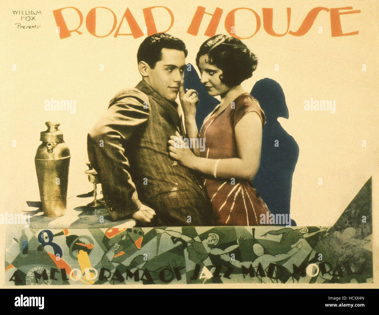ROAD HOUSE, US lobbycard, from left: Warren Burke, Maria Alba, 1928, TM ...