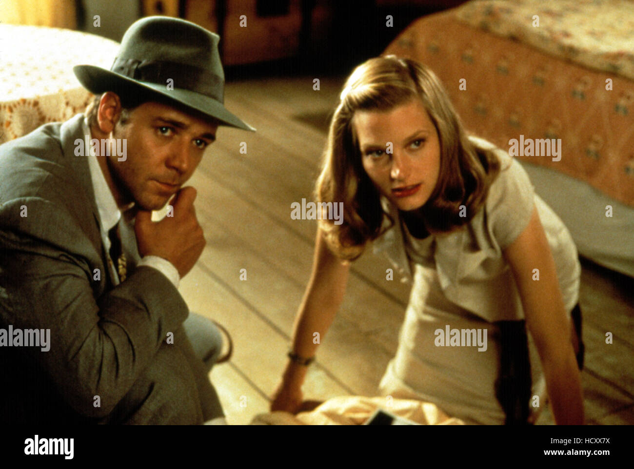 ROUGH MAGIC, Russell Crowe, Bridget Fonda, 1995 Stock Photo - Alamy