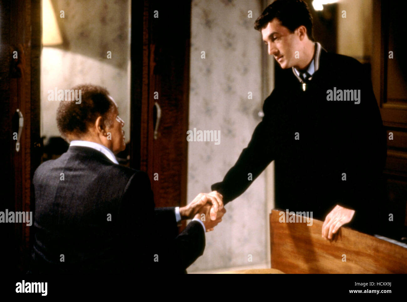 ROUND MIDNIGHT, Dexter Gordon, Francois Cluzet, 1986. ©Warner Bros ...