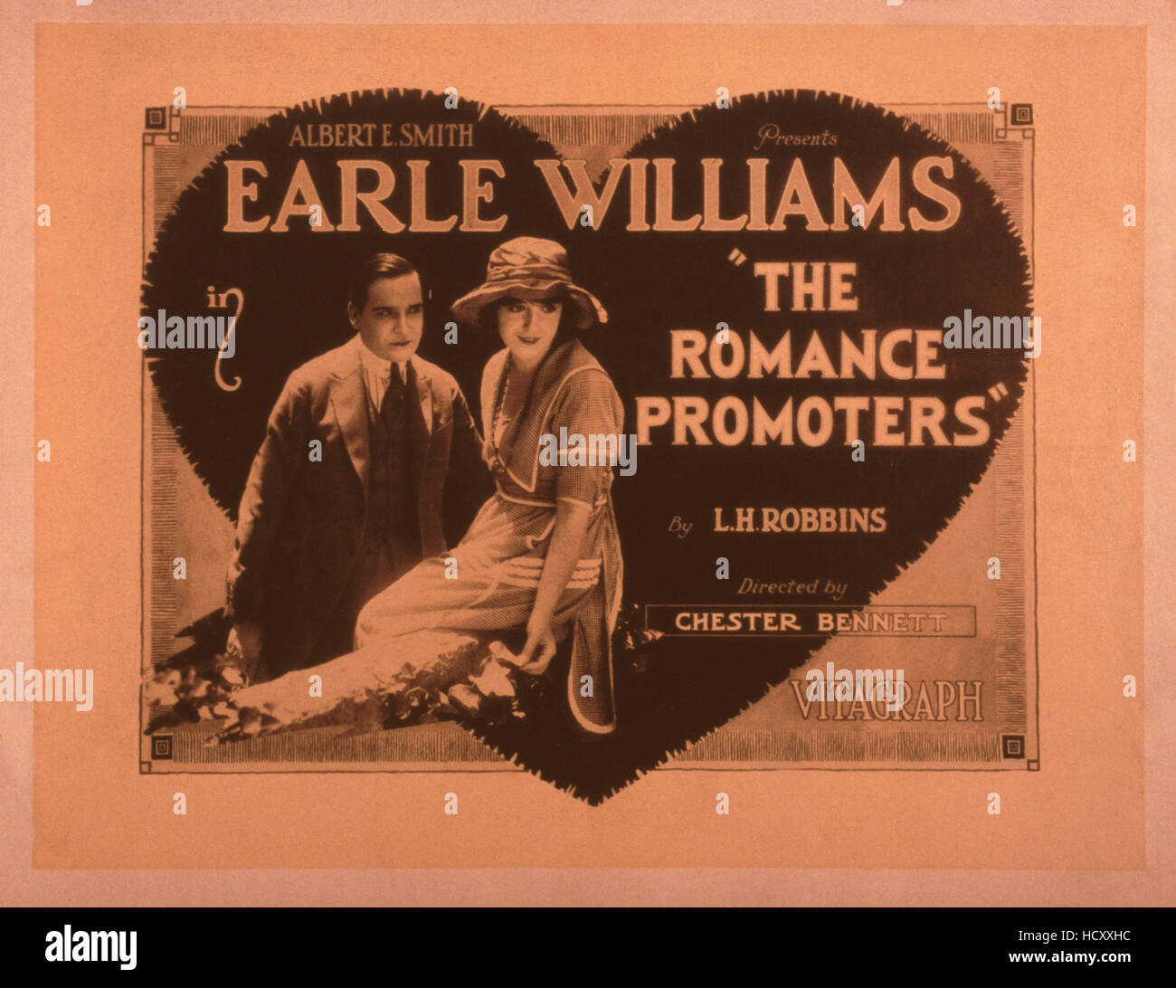 THE ROMANCE PROMOTOR, US poster, from left: Earle Williams, Helen ...