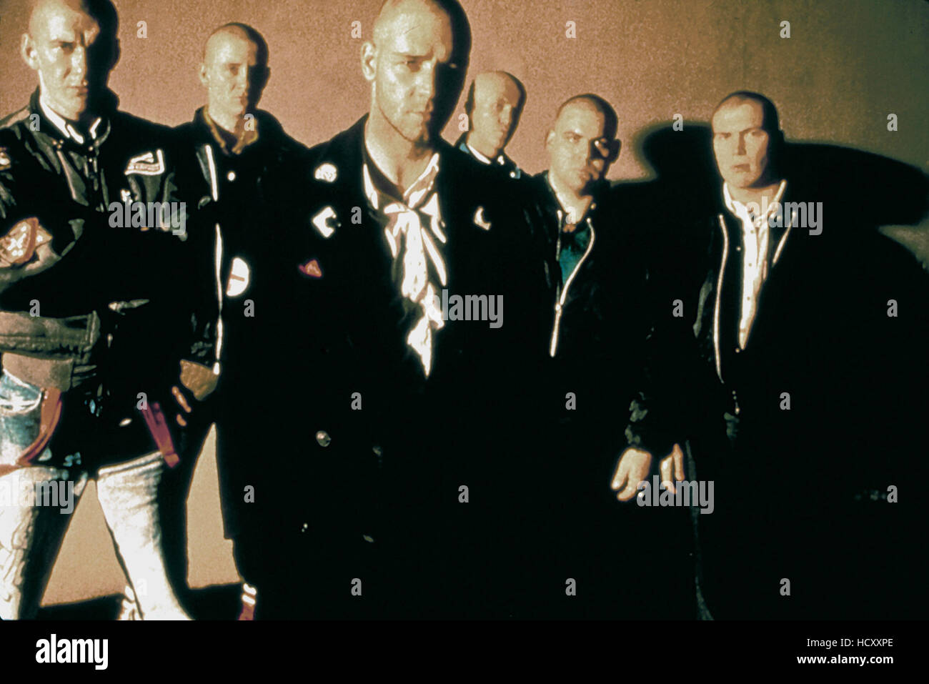 ROMPER STOMPER, Daniel Pollock (far left), Russell Crowe (center), 1992 ...