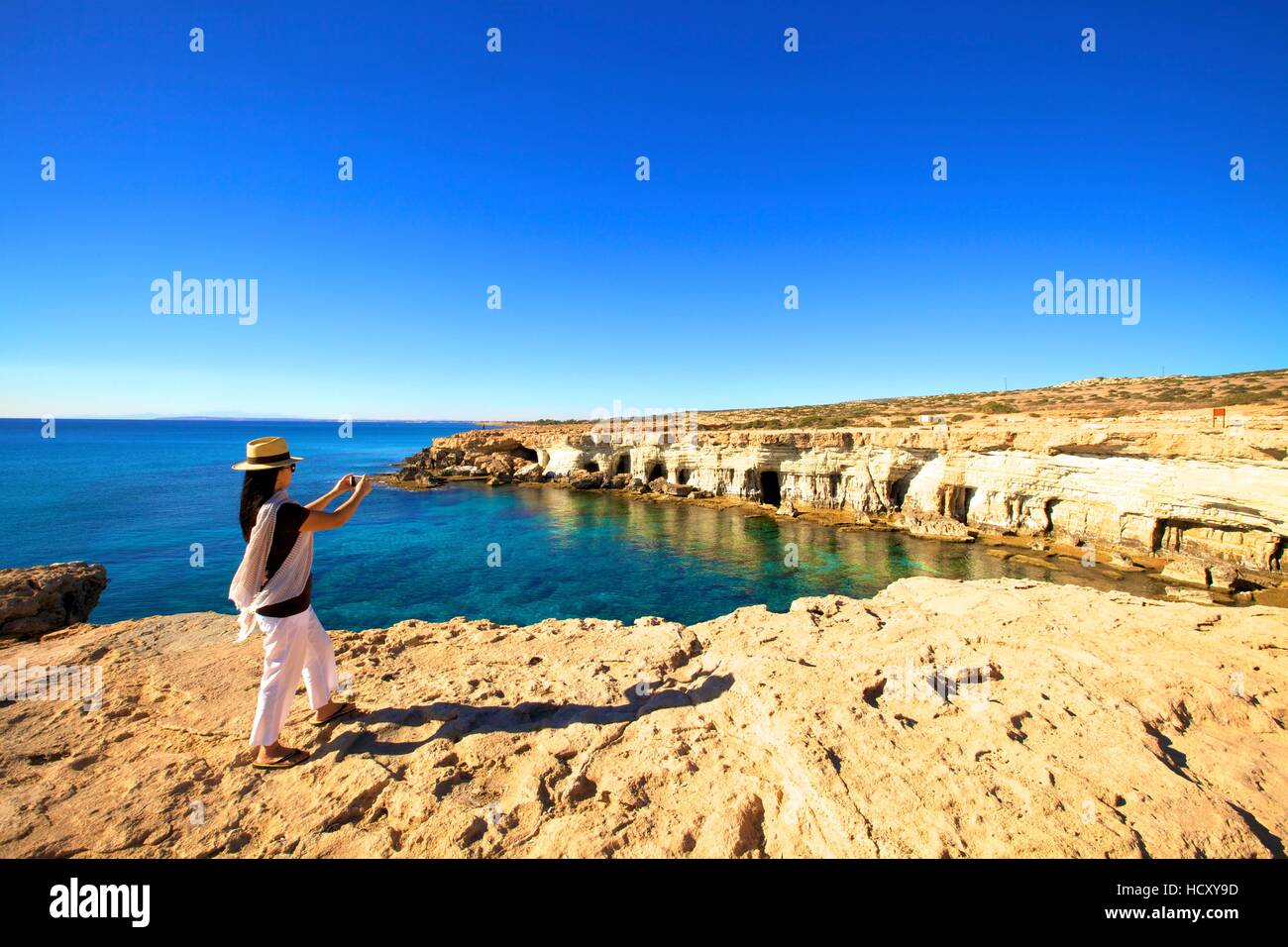 Cape Grekko, Cyprus, Eastern Mediterranean Sea Stock Photo - Alamy