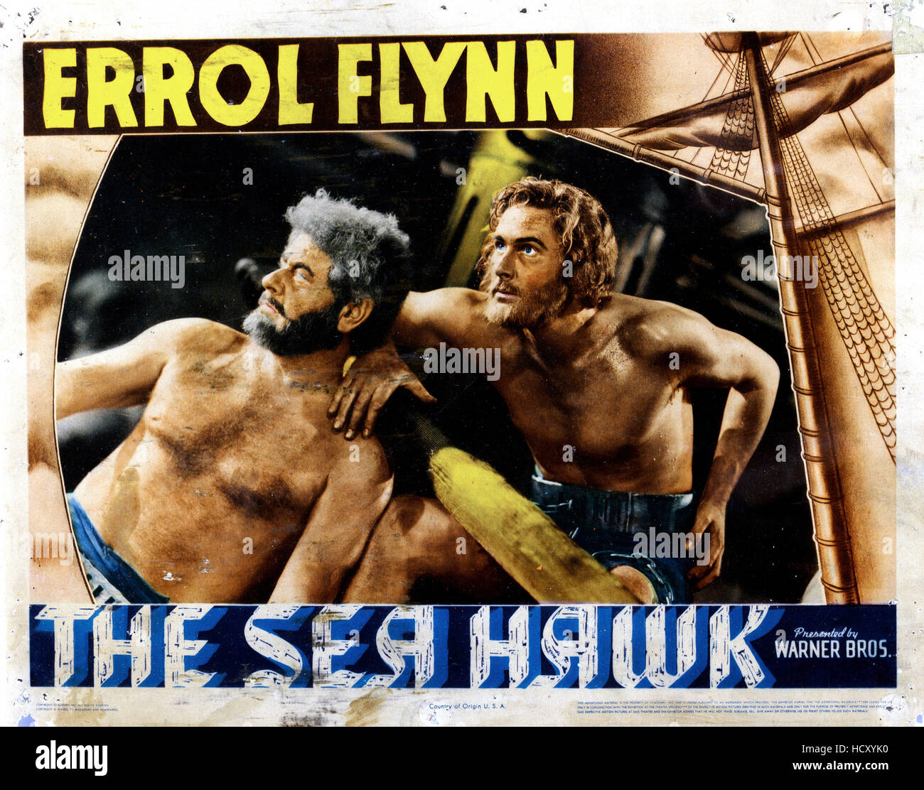 THE SEA HAWK, Alan Hale Sr., Errol Flynn, 1940 Stock Photo - Alamy