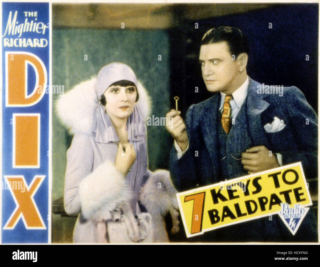 SEVEN KEYS TO BALDPATE, Miriam Seeger, Richard Dix, 1929 Stock Photo ...