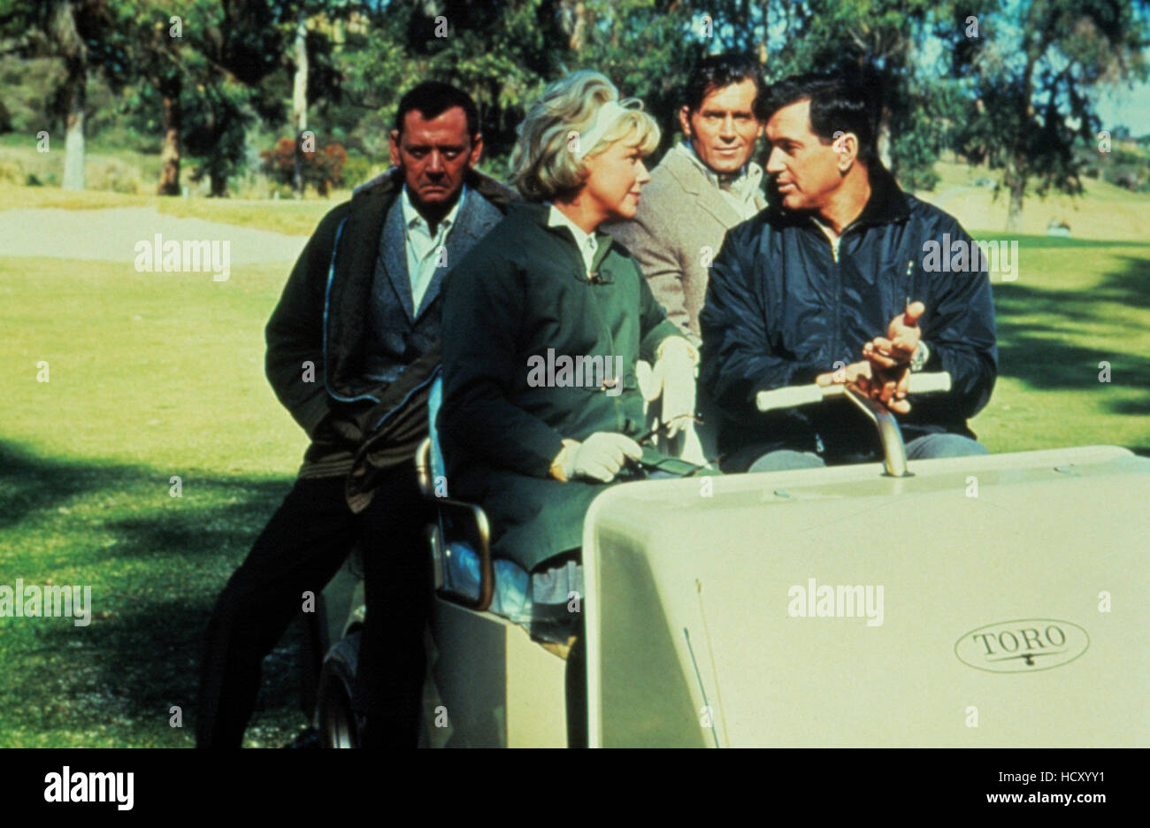 SEND ME NO FLOWERS, Tony Randall, Doris Day, Clint Walker, Rock Hudson ...