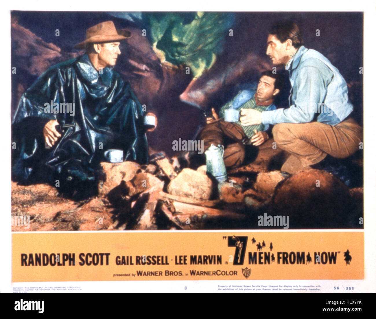 SEVEN MEN FROM NOW, (aka 7 MEN FROM NOW), first from left: Randolph ...