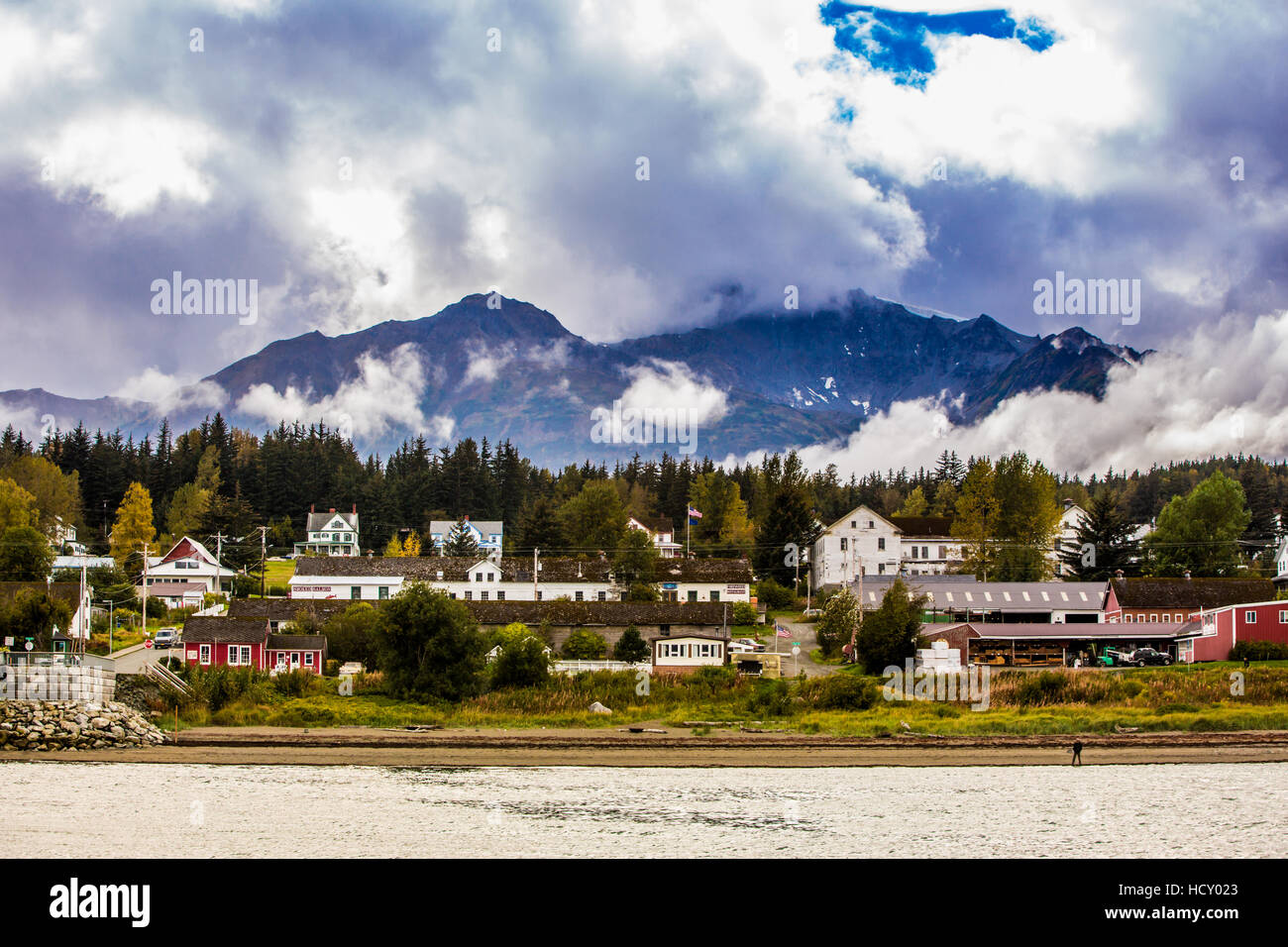 View of port in haines hi-res stock photography and images - Alamy