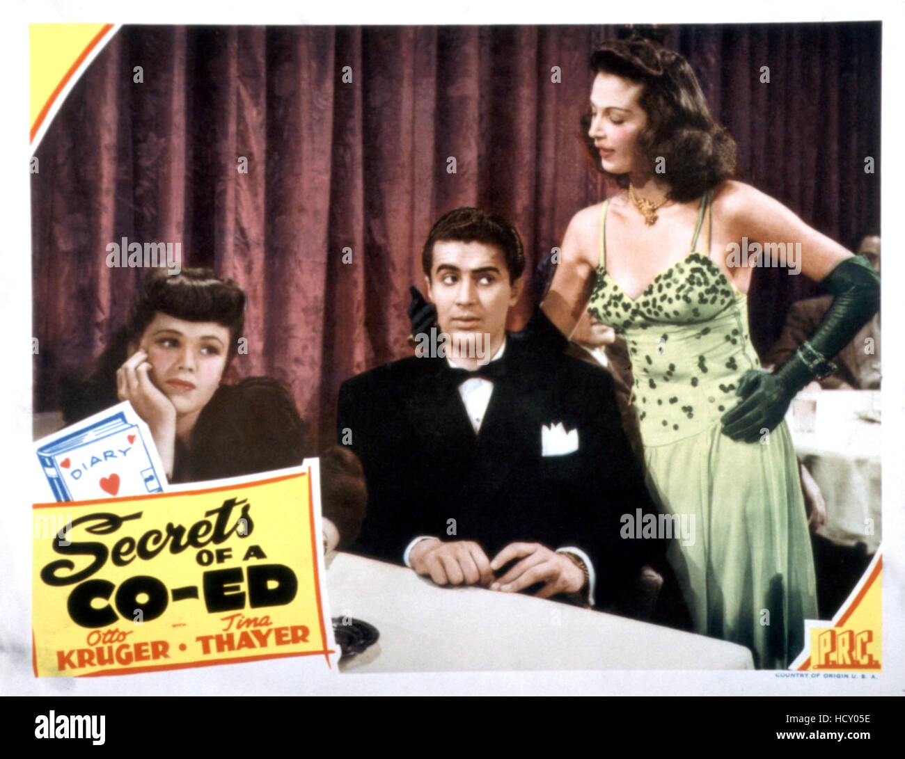 SECRETS OF A CO-ED, Tina Thayer, Rick Vallin, 1942 Stock Photo - Alamy