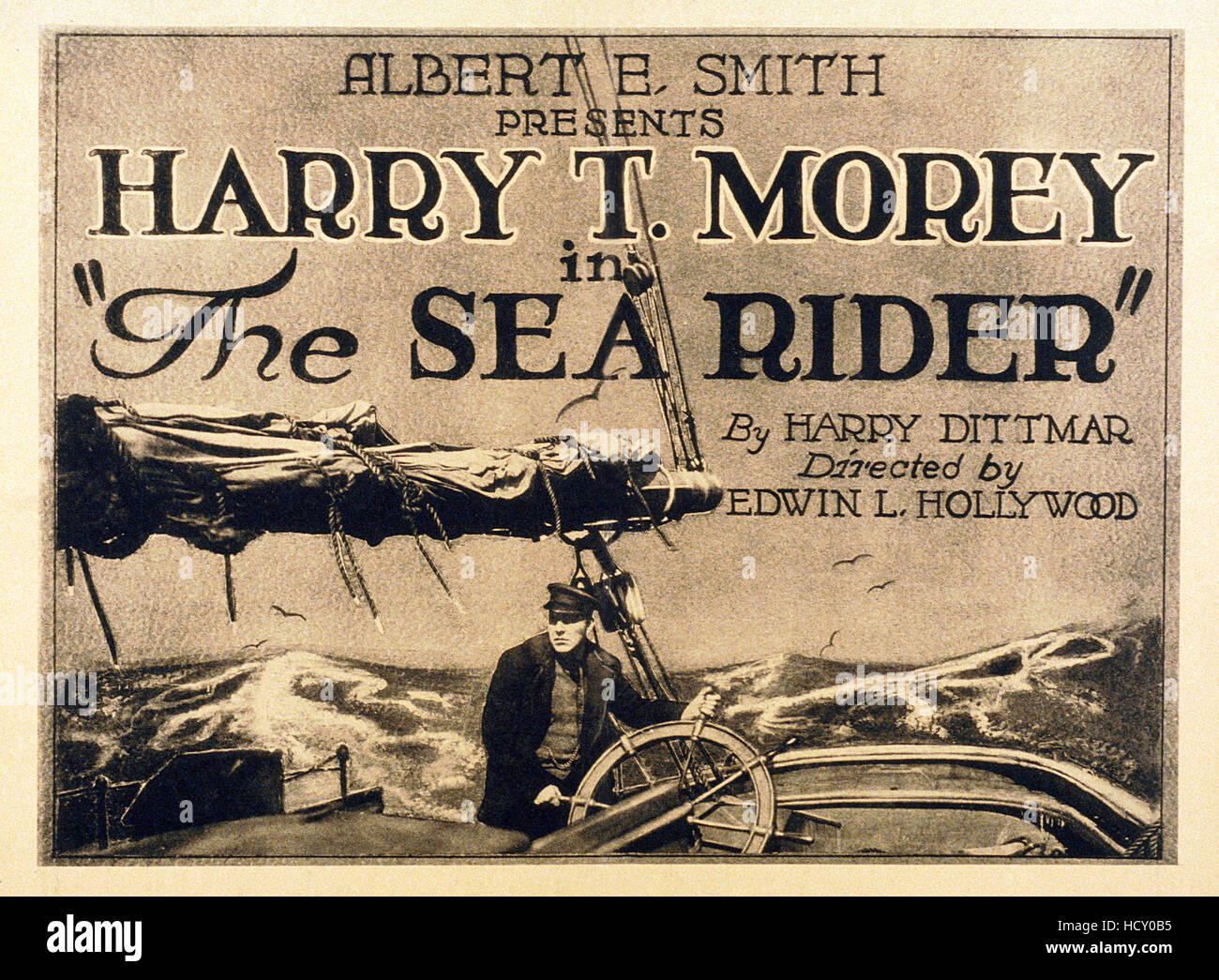 THE SEA RIDER, US poster. Harry T. Morey, 1920 Stock Photo - Alamy
