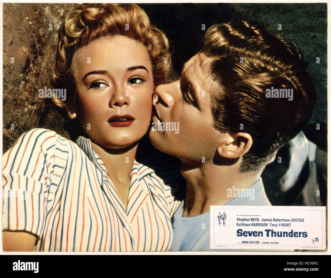 SEVEN THUNDERS, (aka THE BEASTS OF MARSEILLES), British poster art ...