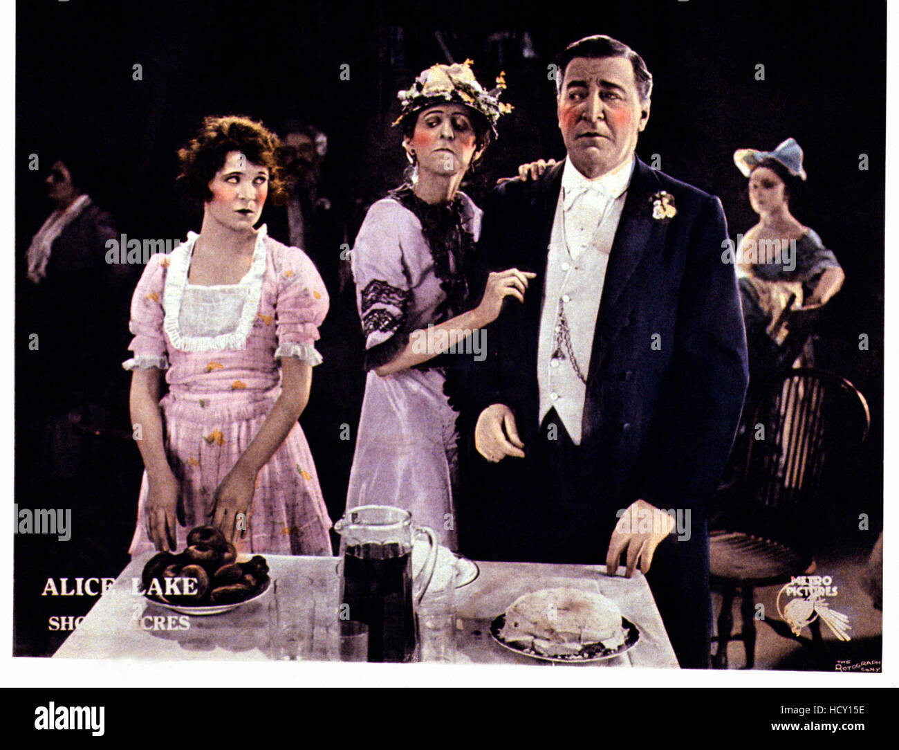 SHORE ACRES, US lobbycard, from left: Alice Lake, Margaret McWade ...