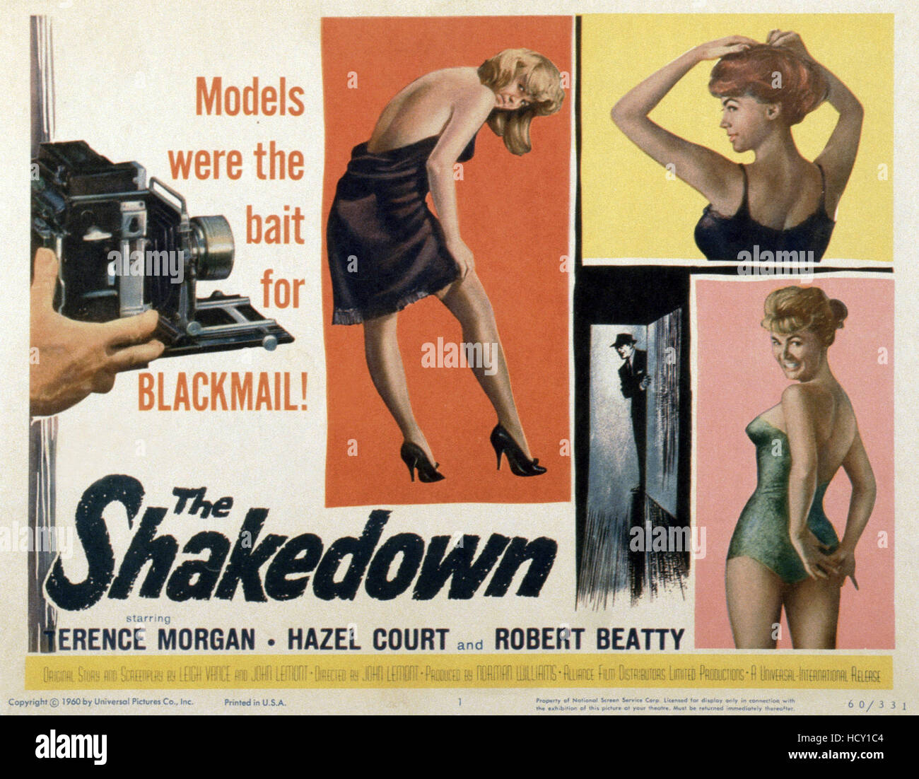THE SHAKEDOWN, US poster, 1960 Stock Photo - Alamy