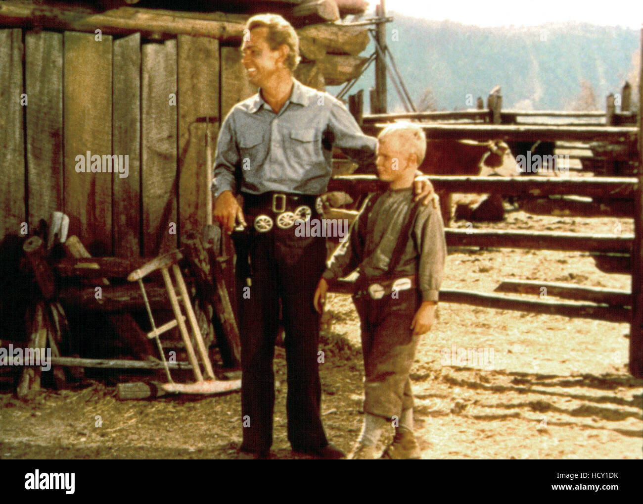 SHANE, Alan Ladd, Brandon de Wilde, 1953 Stock Photo - Alamy
