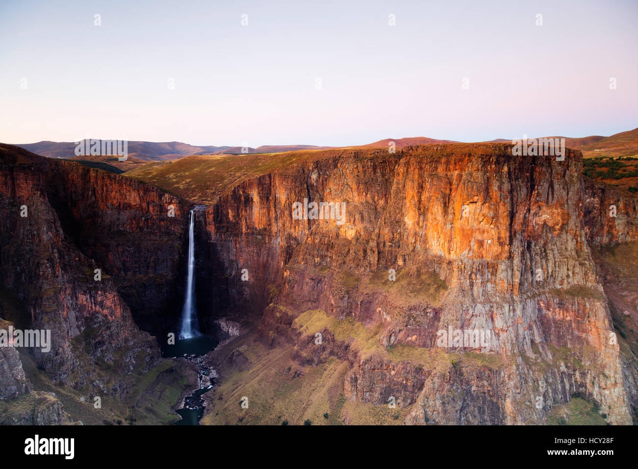 Maletsunyane Falls, Lesotho, Africa Stock Photo - Alamy