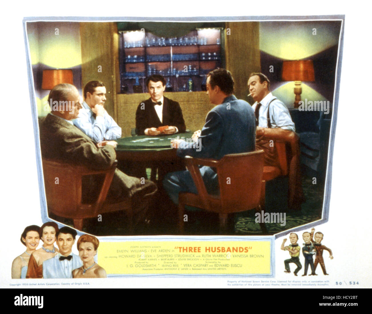 THREE HUSBANDS, (aka LETTER TO THREE HUSBANDS), Jonathan Hale, Robert ...