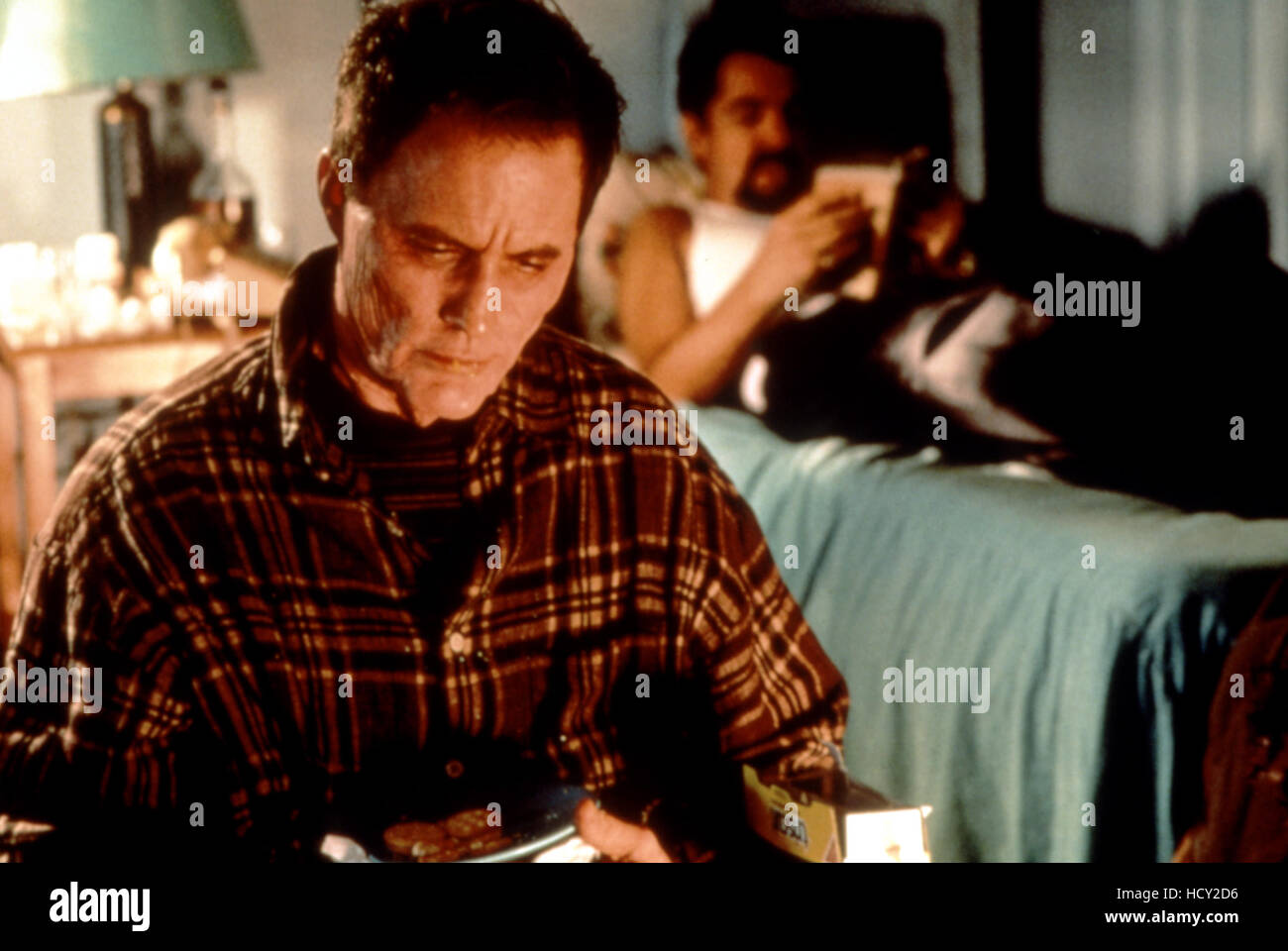 THINNER, Robert John Burke, Joe Mantegna (background), 1996, (c ...