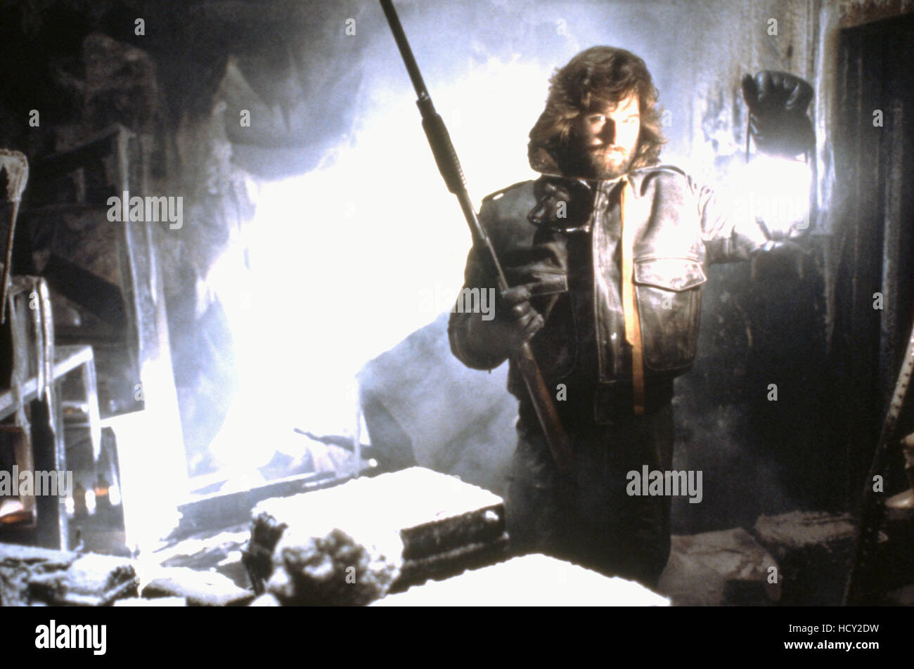 THE THING, Kurt Russell, 1982, (c) Universal/courtesy Everett ...