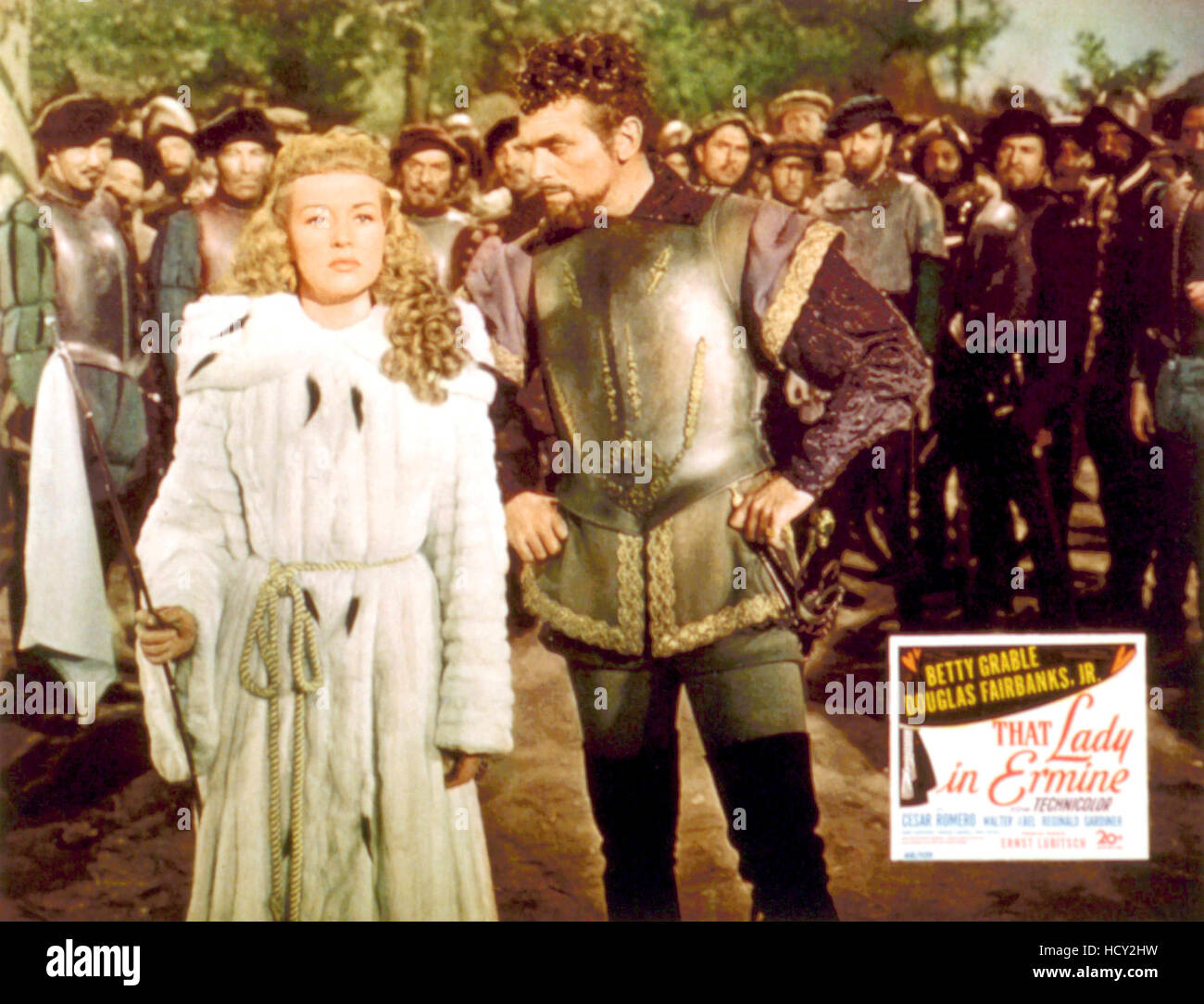 THAT LADY IN ERMINE, Betty Grable, Douglas Fairbanks, 1948, (c) 20th ...