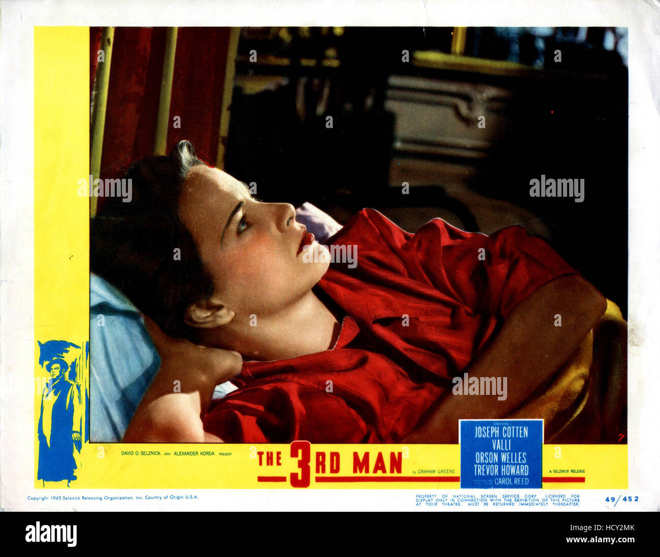 THE THIRD MAN, (aka THE 3rd MAN), Alida Valli, 1949 Stock Photo - Alamy