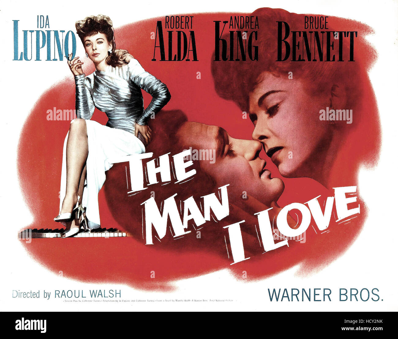 THE MAN I LOVE, Ida Lupino, Robert Alda, 1947 Stock Photo - Alamy