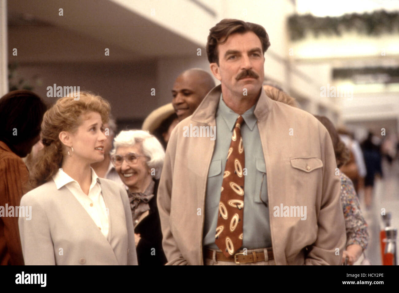 THREE MEN AND A LITTLE LADY, Nancy Travis, Tom Selleck, 1990, (c)Buena ...